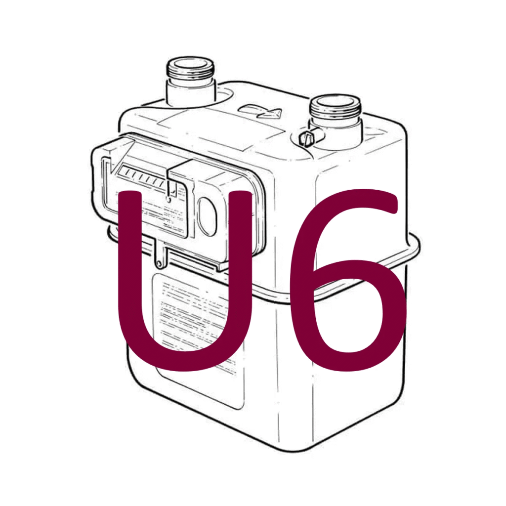 U6 Gas Meter - Supply and Fit - Niccolo Metering